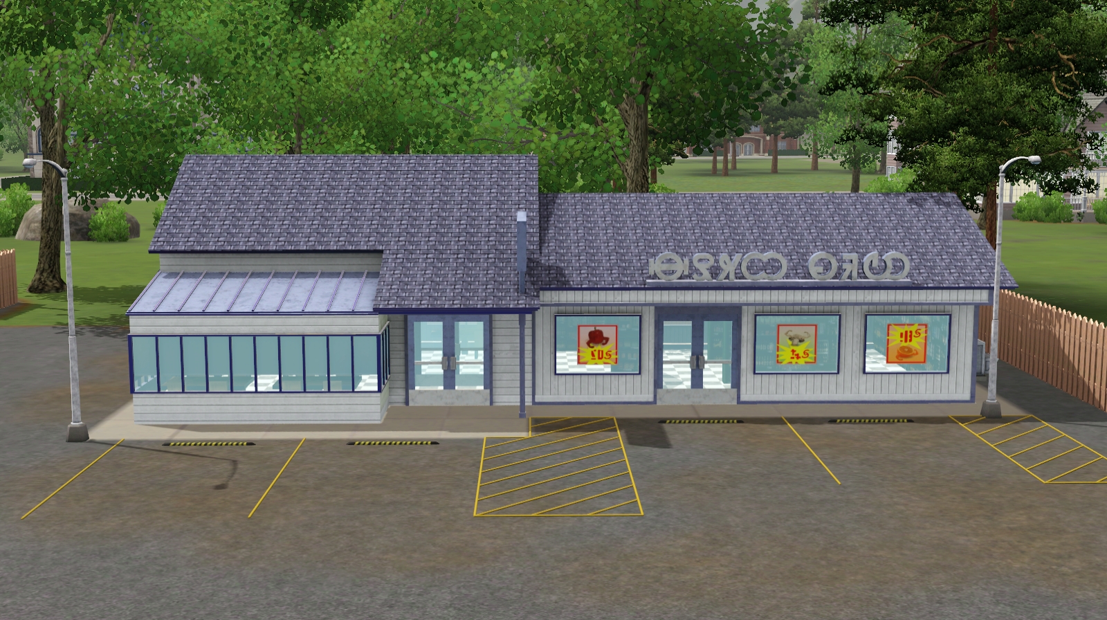 Sims 3 Grocery Store Lot at Natalie Hawes blog