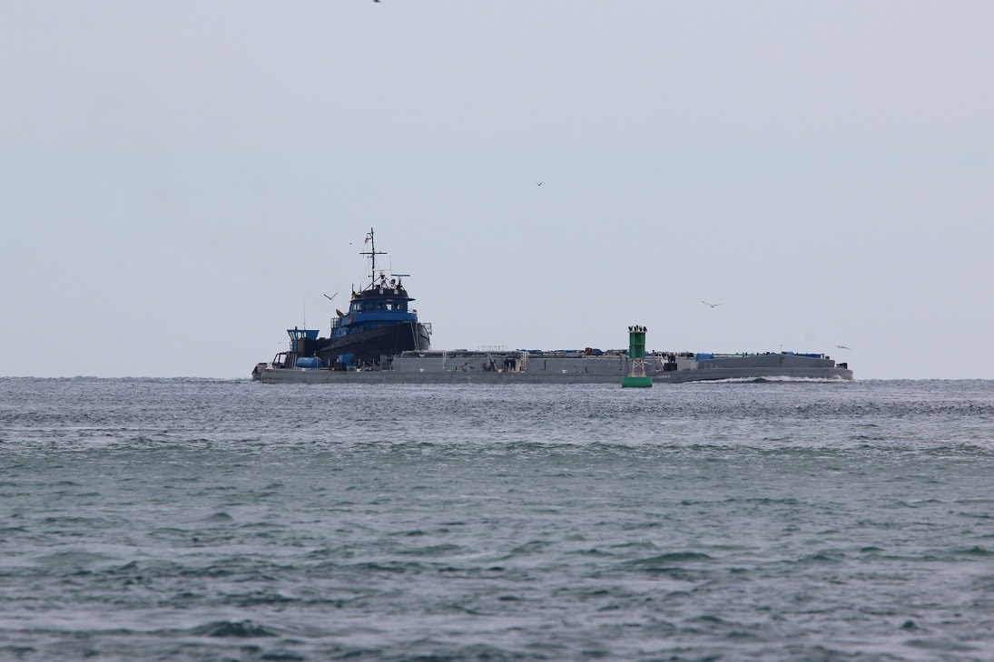 Michigan Exposures: The Spartan Tug and her Barge the Spartan II