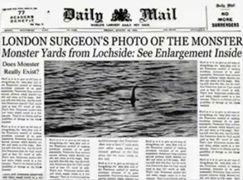 LOCH NESS MONSTER: The Surgeon's Photo Eighty Years On