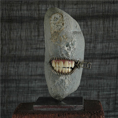 Joshua Howe: Laughing Stone and Zippered Rocks from Hirotoshi Ito