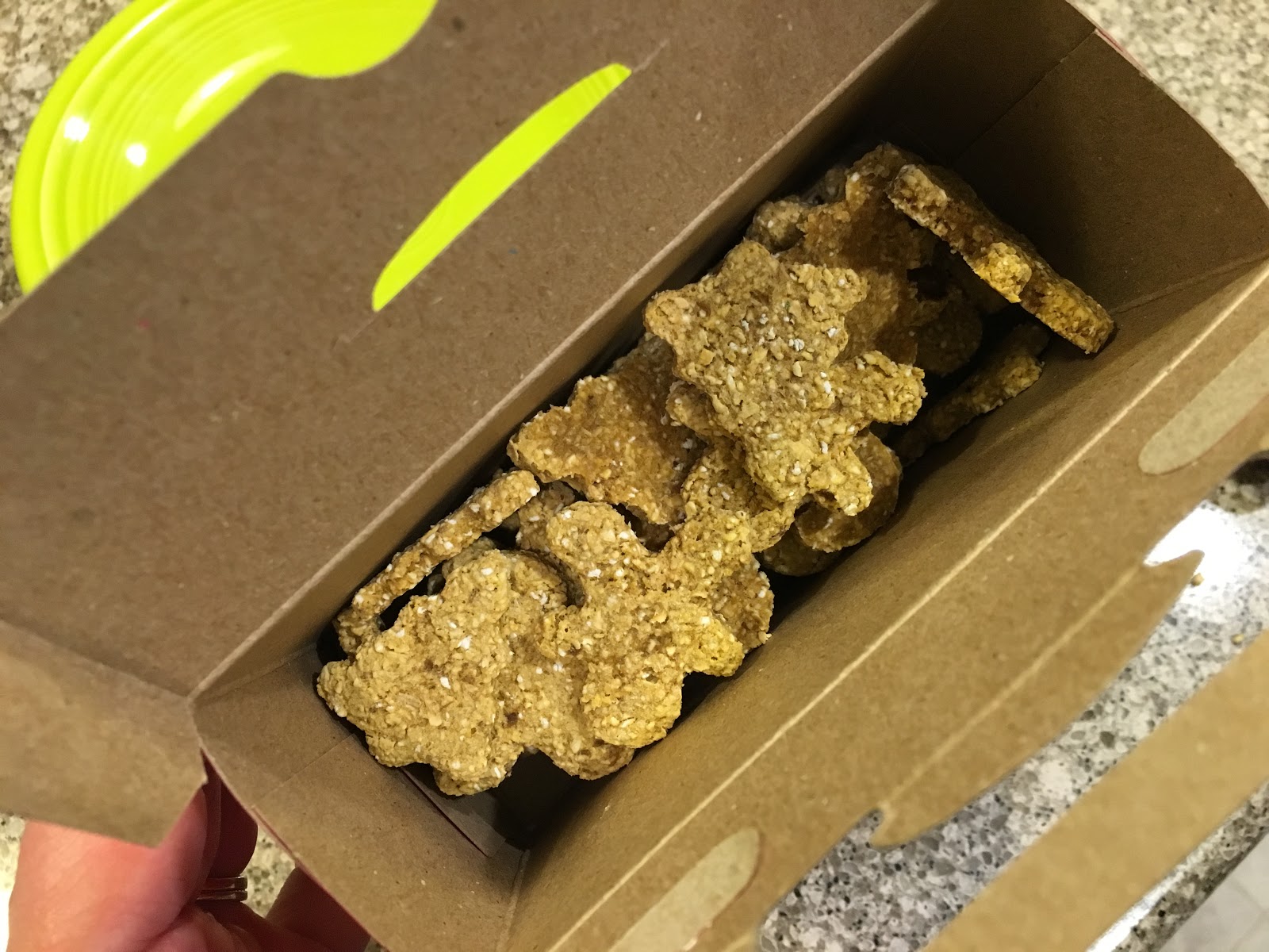 Making Mama's Kitchen: Three Ingredient Homemade Dog Cookies