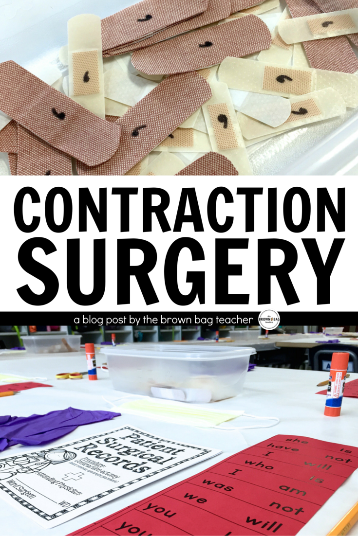 Contraction Surgery | The Brown-Bag Teacher | Bloglovin’