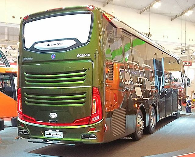 GIIAS 2016: Tampilan Bus Buatan Adi Putro Jetbus 2+ SHD Scania K410 ...