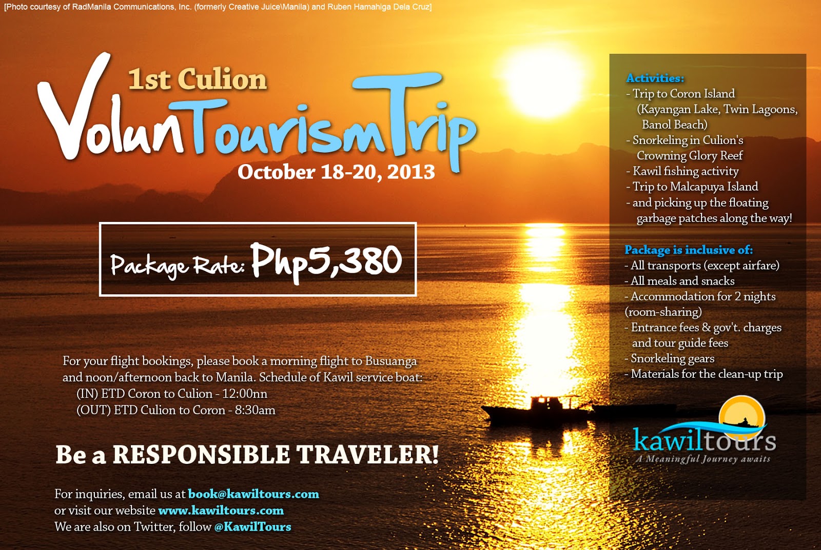Kawil Tours | A Meaningful Journey Awaits: 1st Culion Voluntourism Trip