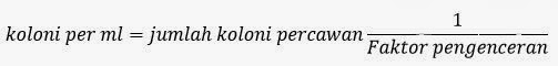 Semua Coretan Kuliah: Laporan Mikrobiologi Total Plate Count
