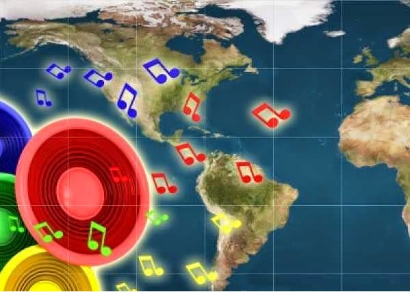 LA MÚSICA Y SUS GENEROS...: MAPA GEOGRAFICO Y DIVERSIDAD MUSICAL A ...