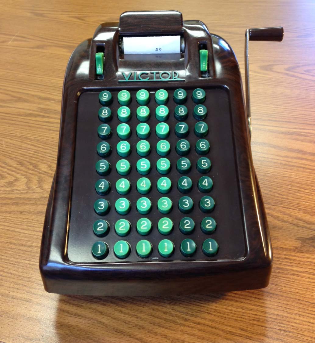 The Typewriter Revolution blog: My Victor adding machine