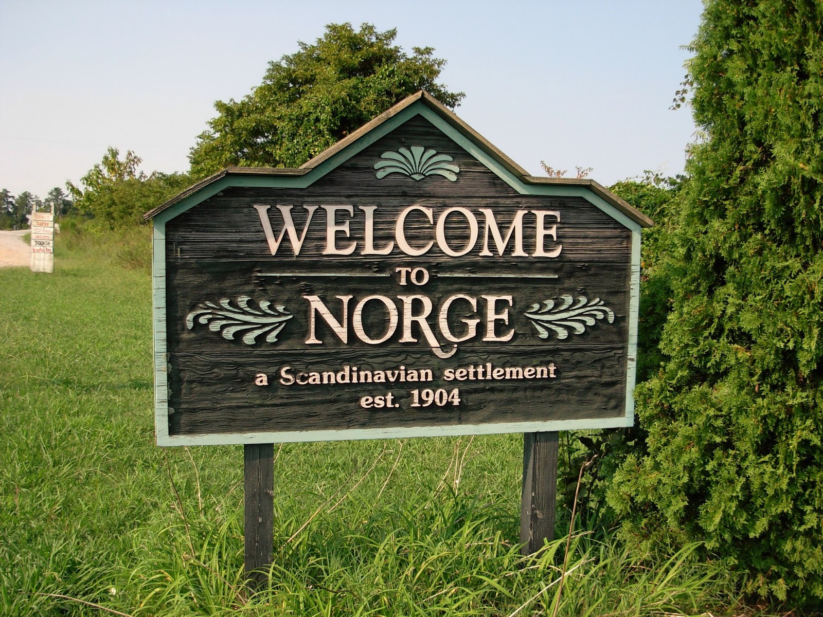 Geographically Yours Welcome: Norge, Virginia