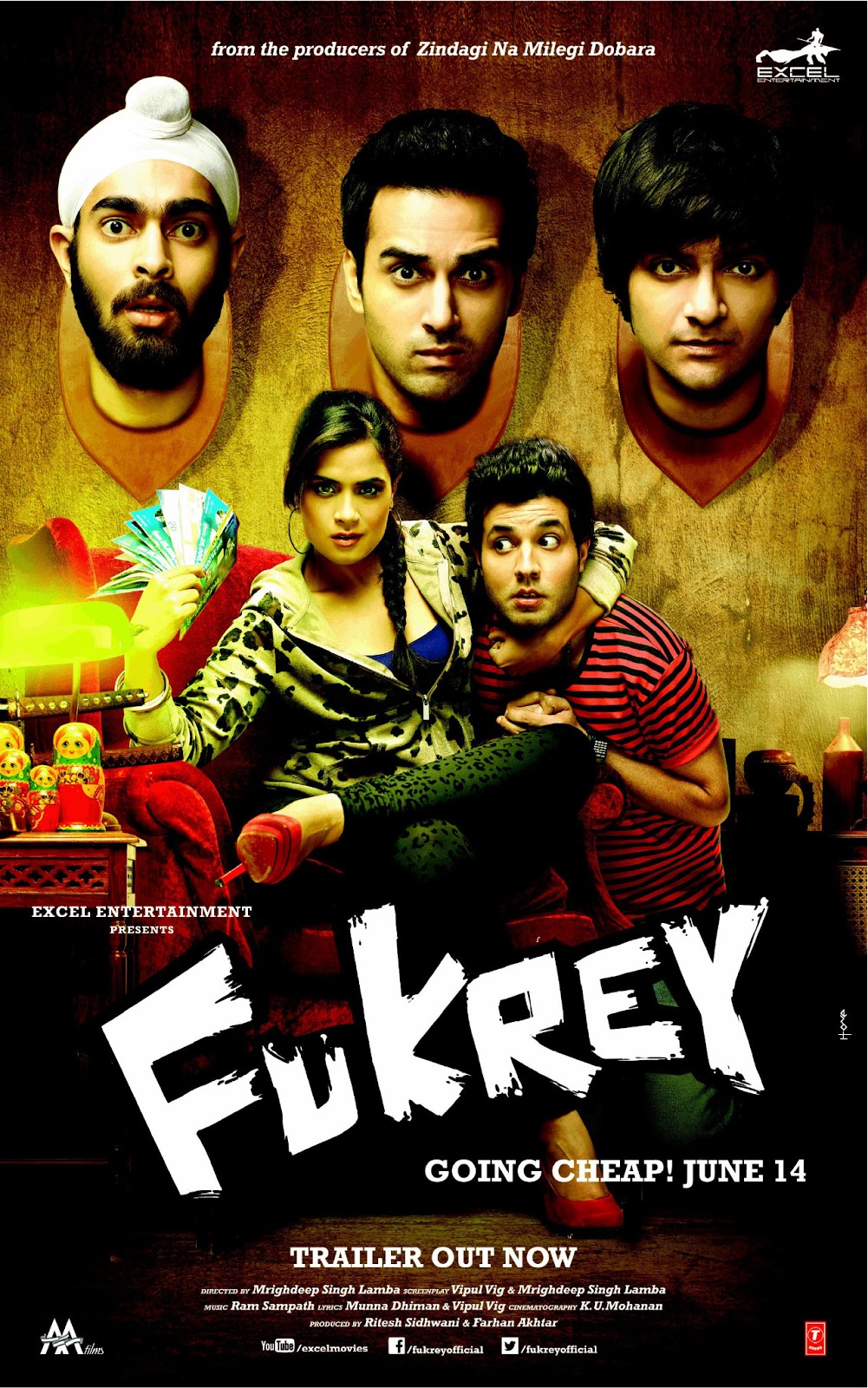 Fukrey : Movie Review | Spicy Bollywood Masala