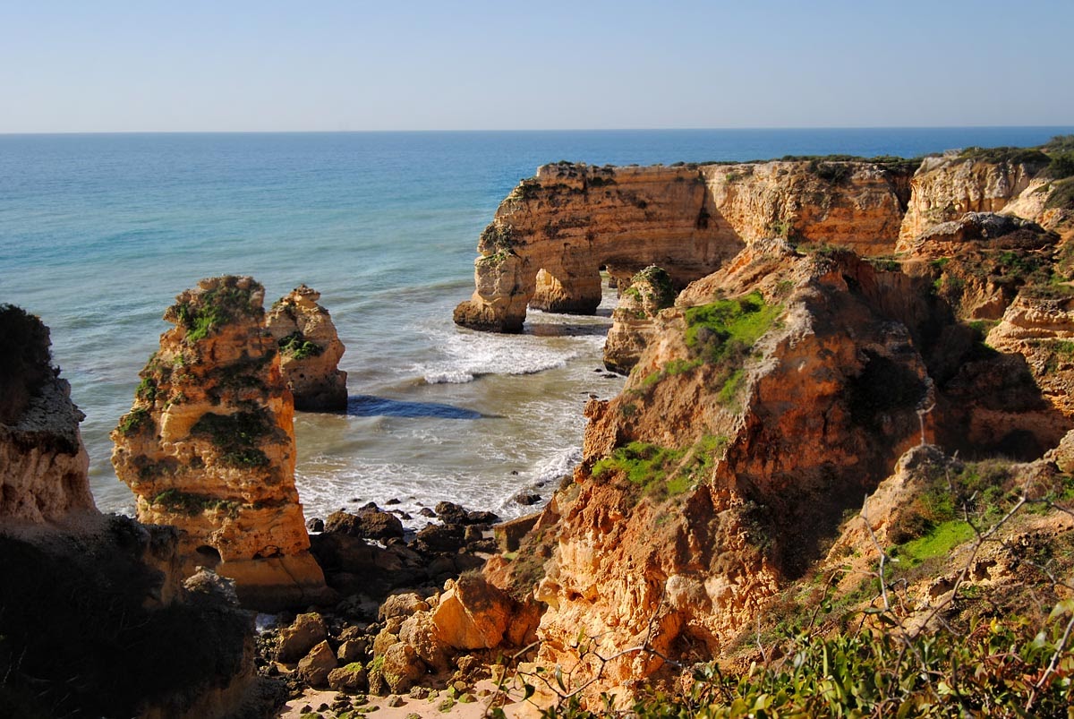 Villa Fotoblogg: Algar Seco en Carvoeiro: Acantilados esculpidos en el ...