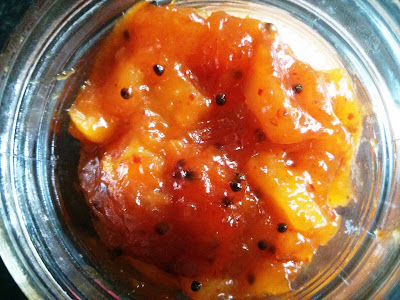 Methamba ( raw mango chatpata pickle) - Sakas Aahaar