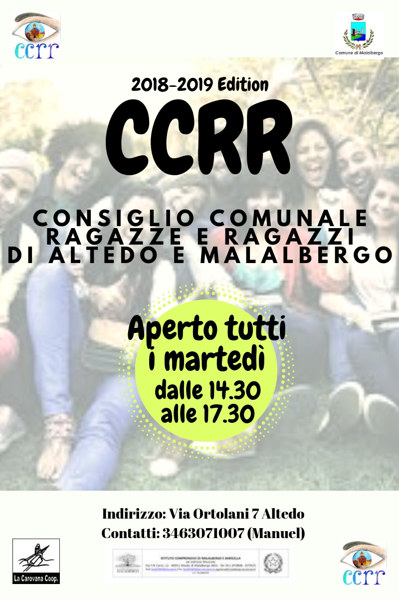 Consiglio Comunale delle Ragazze e dei Ragazzi del Comune di Malalbergo ...
