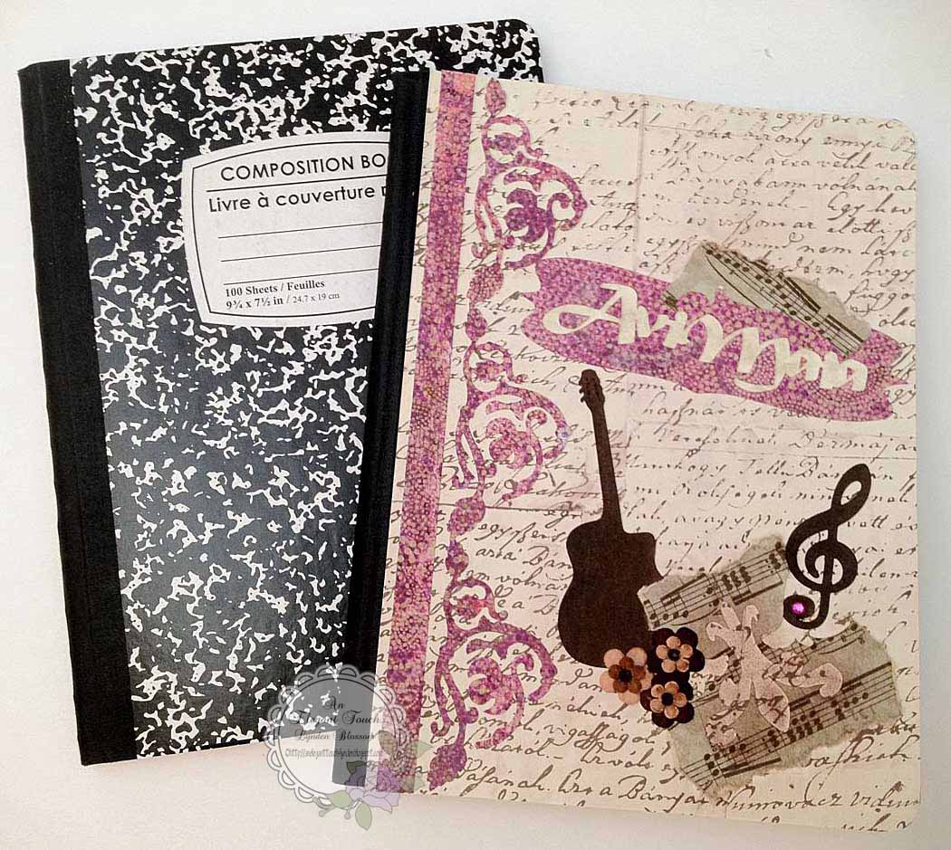 An Elegant Touch...: Altered Journal/Notebook