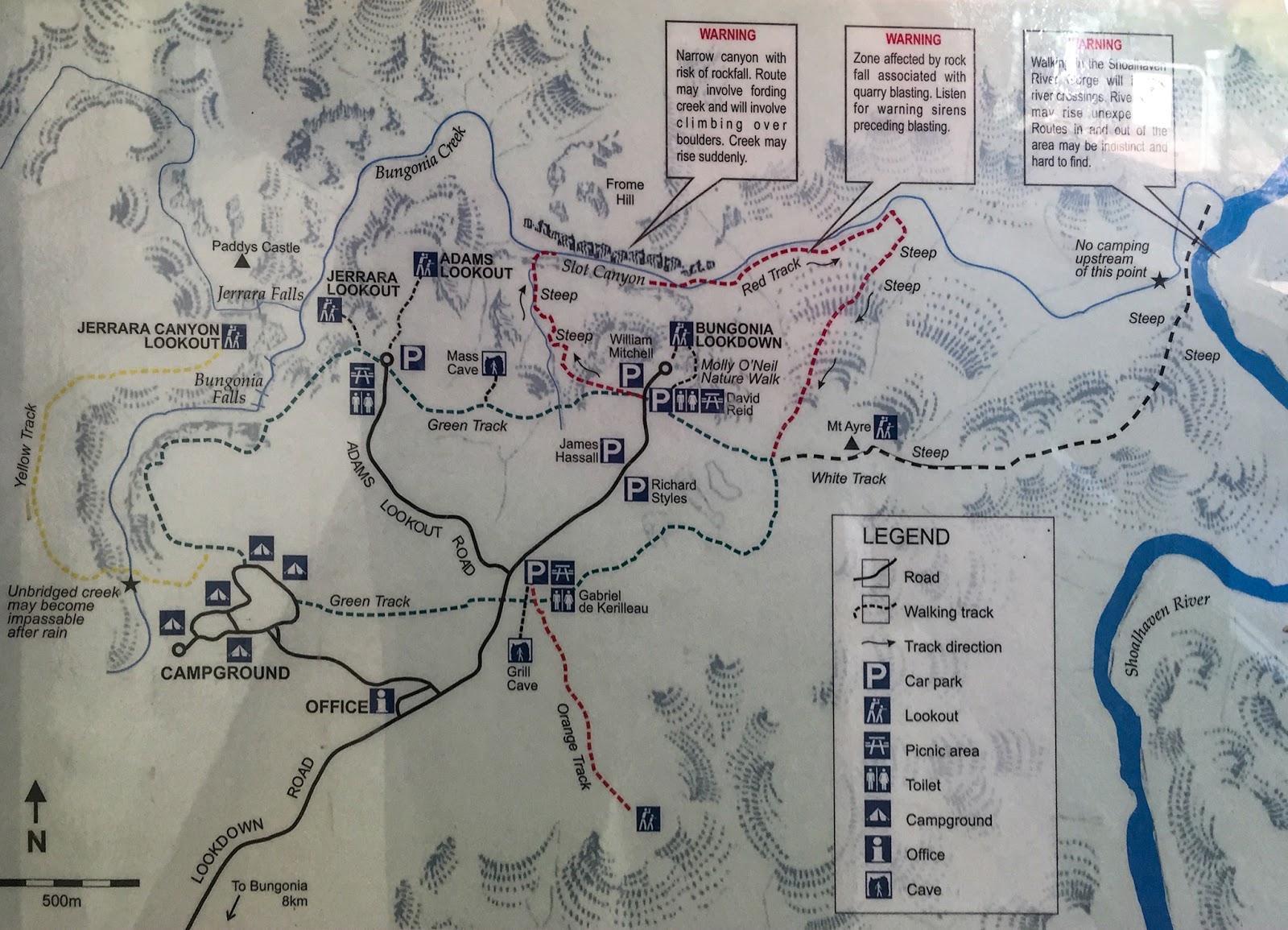Briefing for a descent into Bungonia