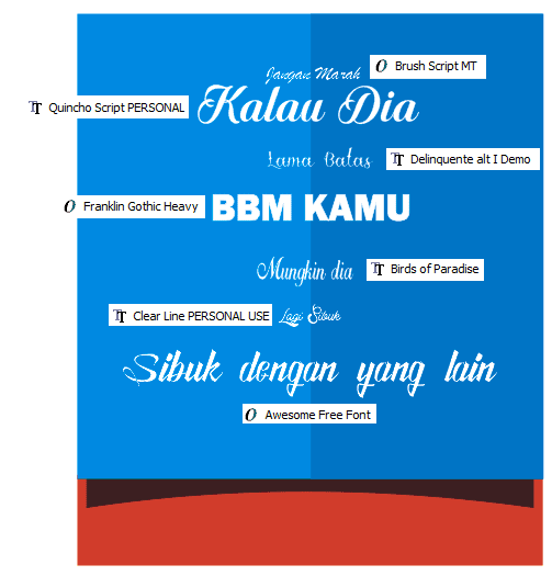 Cara Membuat Design Typography di CorelDRAW - Belajar Bersama