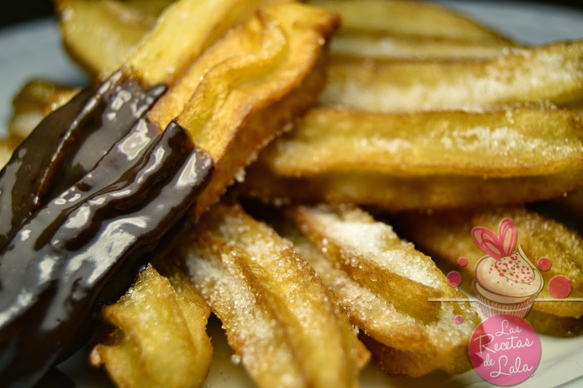 Las Recetas de Lala: Churros con Chocolate.