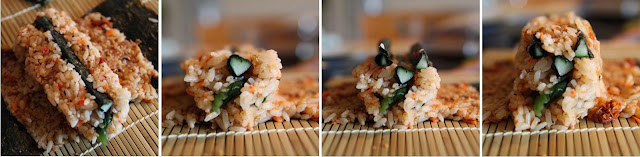 Decorative Sushi: Halloween Pumpkin Sushi | Vondelicious!