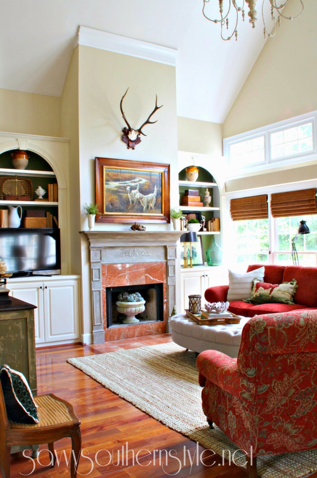 Favorite Room Friday Feature at Savvy Southern Style - Eleven Gables