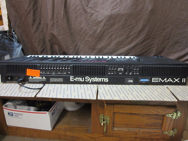 MATRIXSYNTH: E-mu systems EMAX II with Original Emu Sample Discs