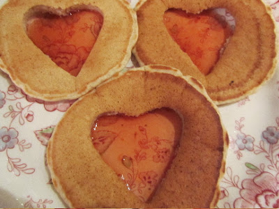 creative savv: Easy-to-make heart-shaped pancakes for Valentine's Day ...
