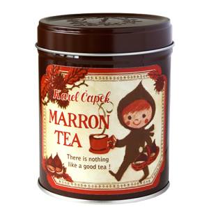 Japanese Snack Reviews: Karel Capek Marron Tea (product announcement)