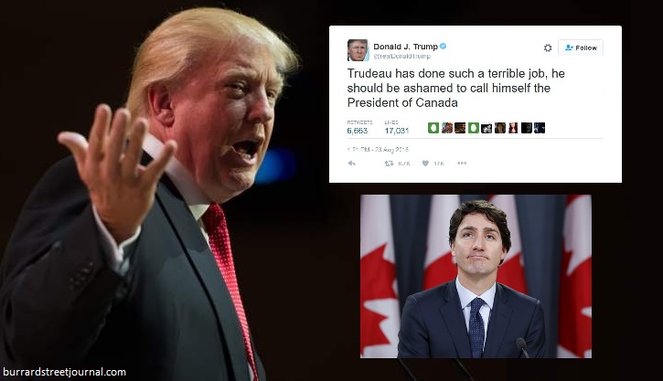 Turismo In Canada Donald Trump Vs Justin Trudeau