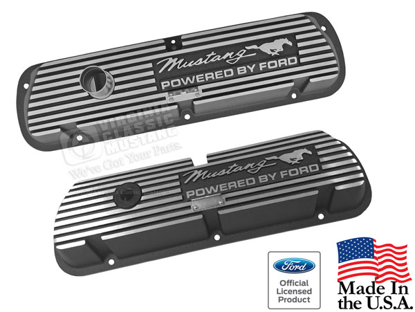 Virginia Classic Mustang Blog: Mustang Script Valve Covers are Back!