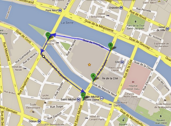 Assim foi Paris...: Île de la Cité e Pont Neuf