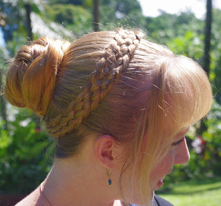 Braids & Hairstyles for Super Long Hair: 6-strand Hairband Braid