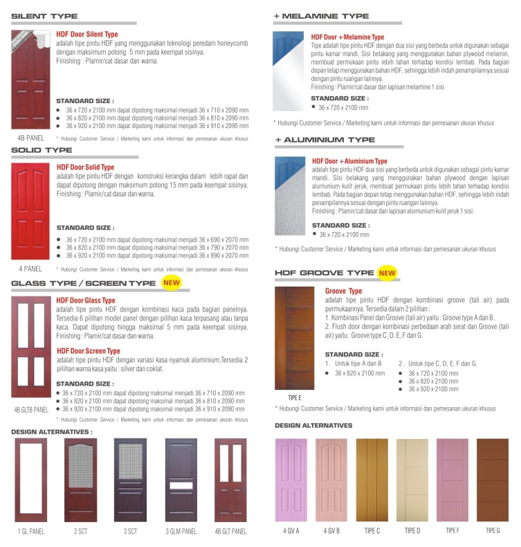 DISTRIBUTOR BAHAN BANGUNAN : PINTU ANGZDOOR, TULUSDOOR