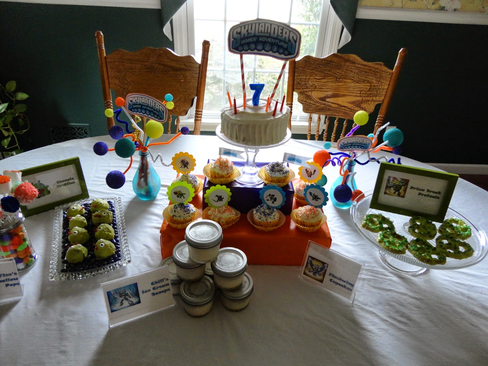 Geeky Crafty: Skylanders Party Planning - Part 7, THE PARTY!
