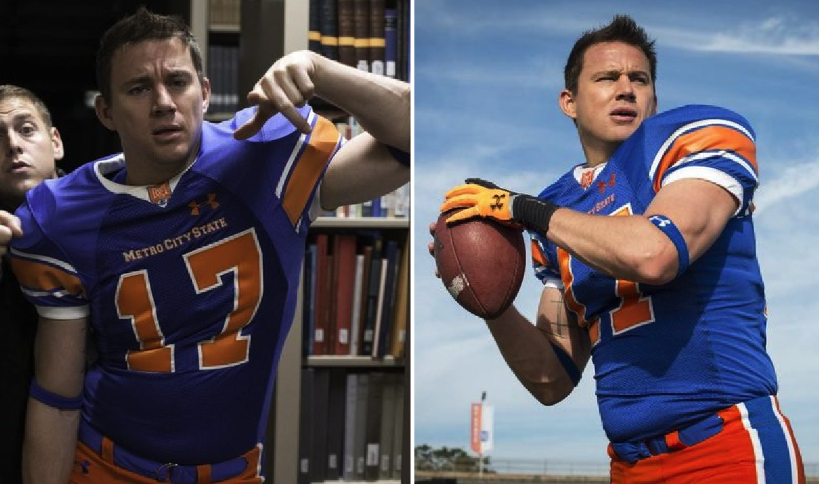Channing Tatum Football Uniform