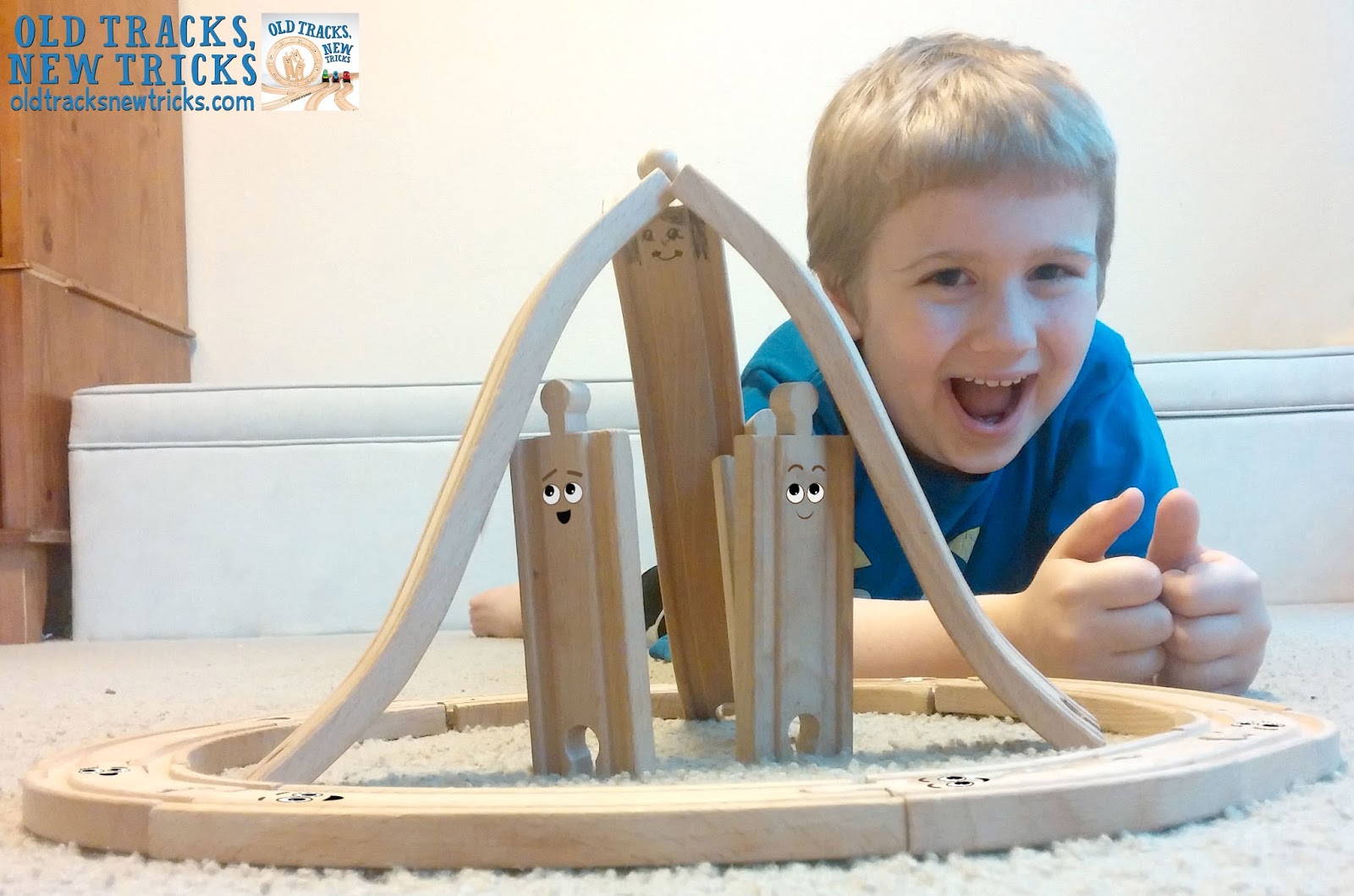 Space Theme Train Tracks & Old Tracks, New Tricks | Preschool Powol Packets