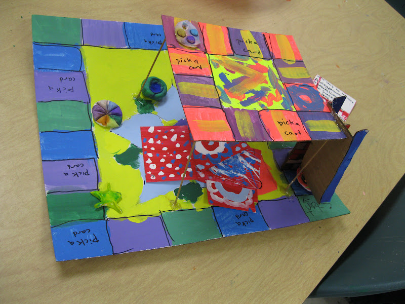 The Art Room at The Falcon Academy of Creative Arts: 4th grade art