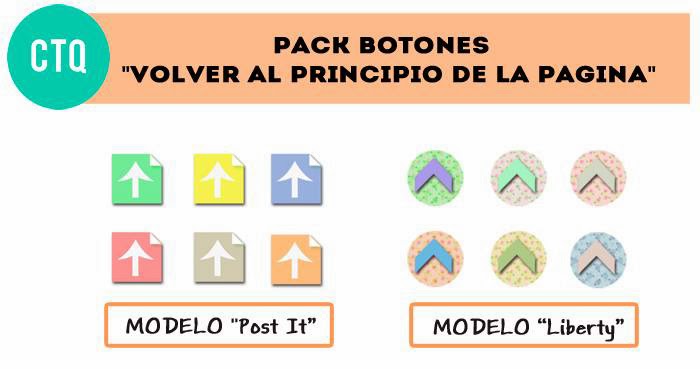 Festival de botones "volver al inicio" para tu blog | 2nd Funniest Thing