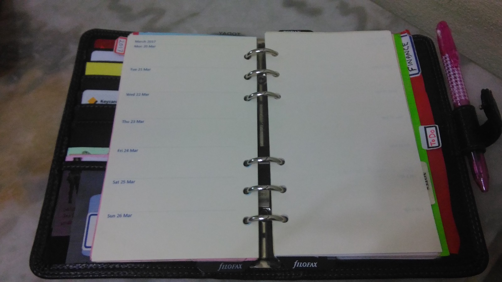 Philofaxy: Guest Post - Filofax Ranger as a Travel Filofax - Amanda