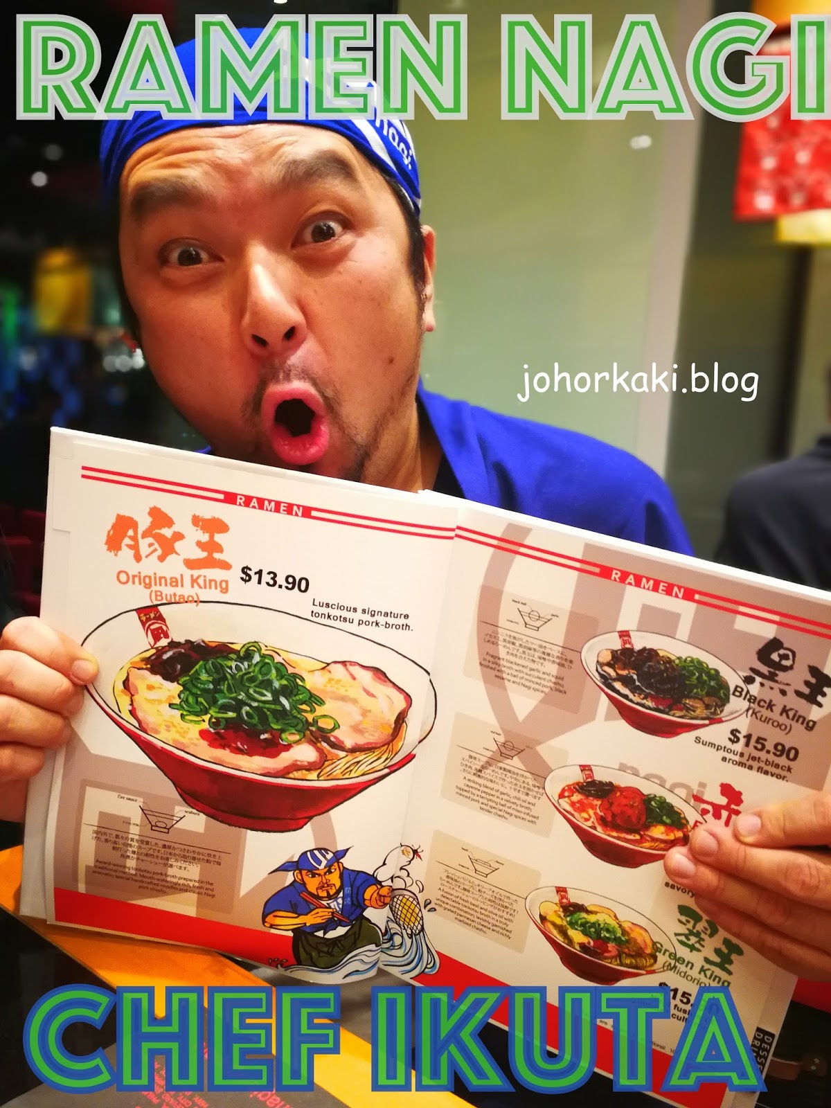 Chef Ikuta Satoshi. Ramen KING Maker |Tony Johor Kaki Travels for Food ...