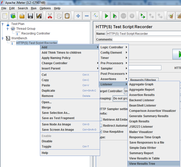 Performance Testing Basics Apache Jmeter Steps To Record Scripts