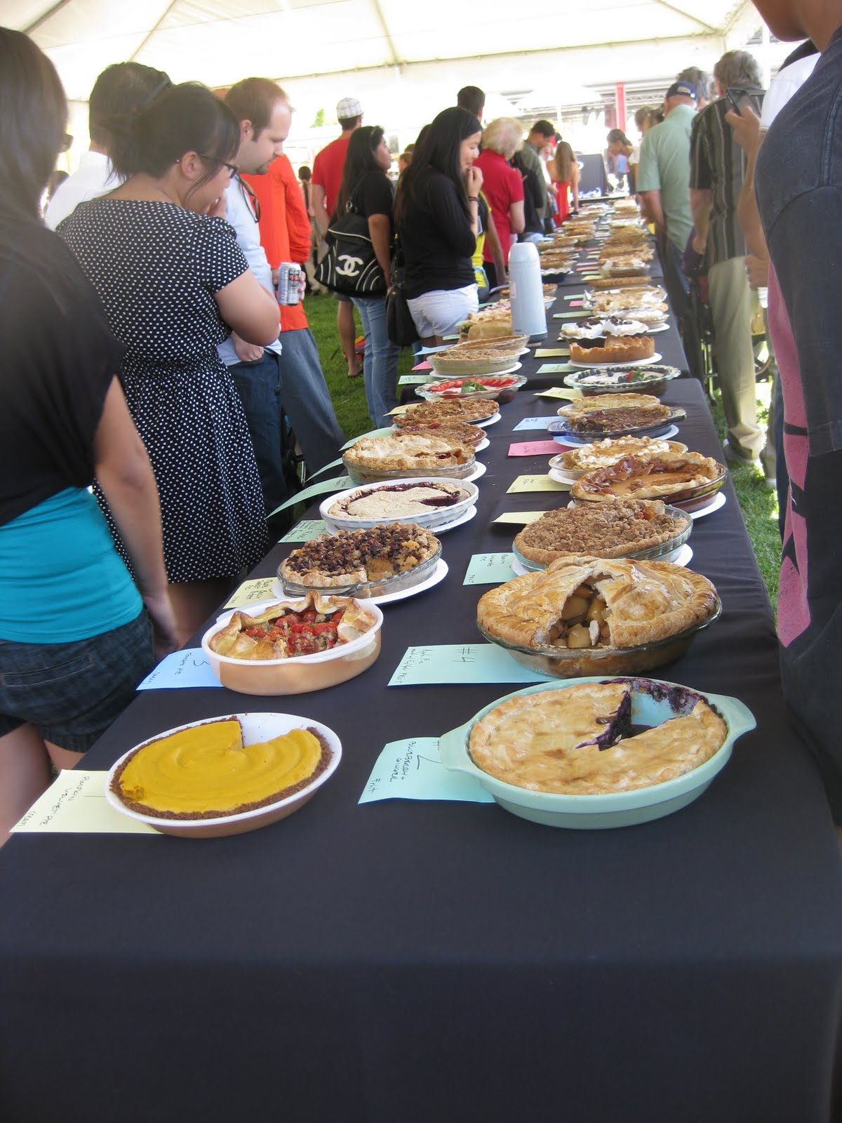 Within My Means: KCRW's 3rd Annual Good Food Pie Contest 2011 at LACMA