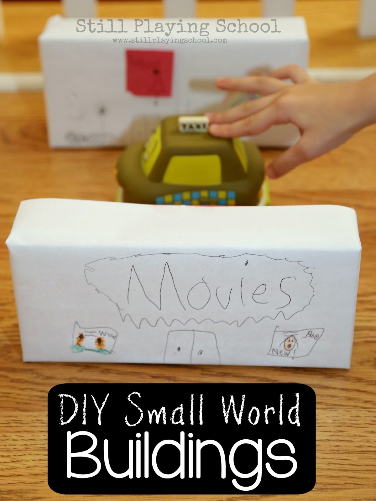 Kid Made Neighborhood Building Blocks | Still Playing School