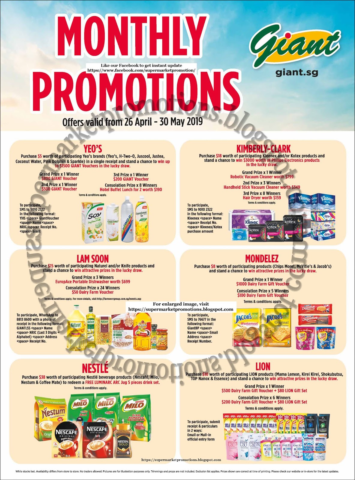 Giant Monthly Promotions 26 April - 30 May 2019 ~ Supermarket Promotions