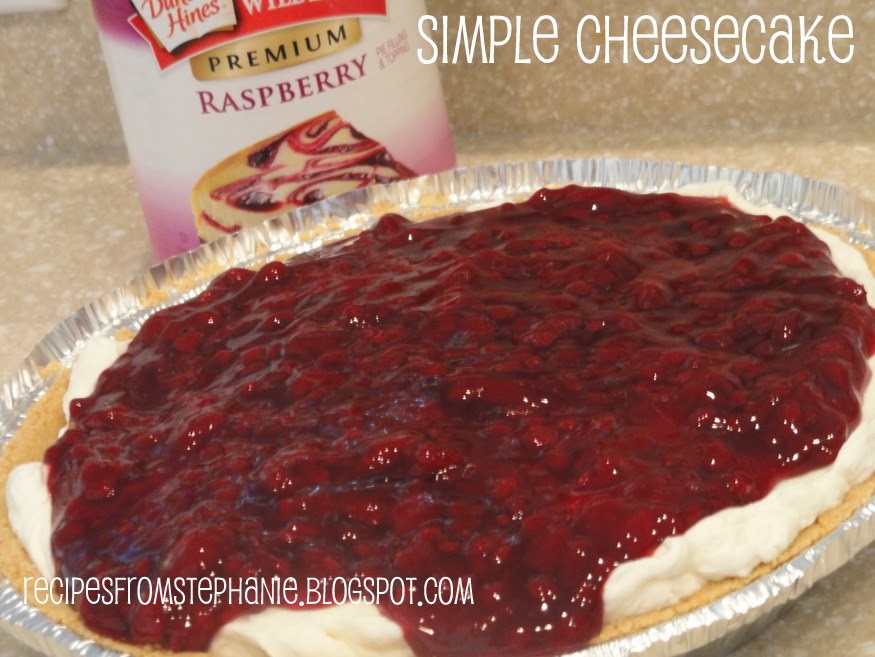 Recipes from Stephanie: Simply but Delicious Cheesecake