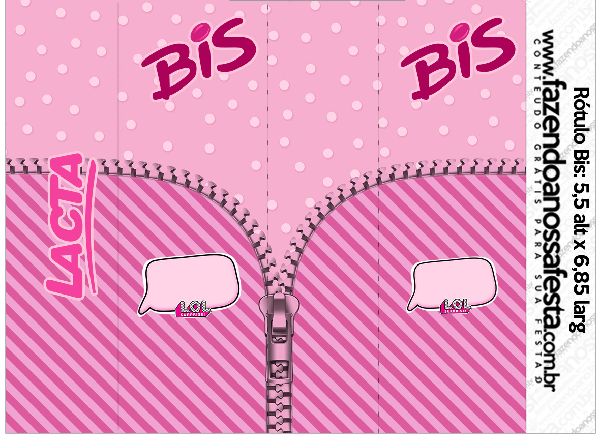 LOL Surprise: Free Printable Candy Bar Labels. - Oh My Fiesta! in english