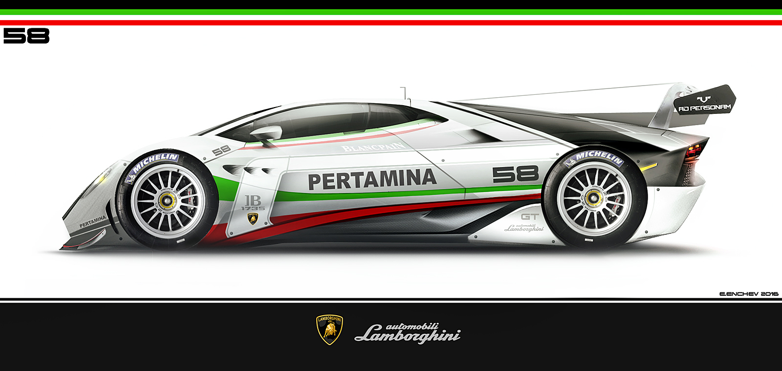 Encho Enchev CG artist and designer: Lambo concept