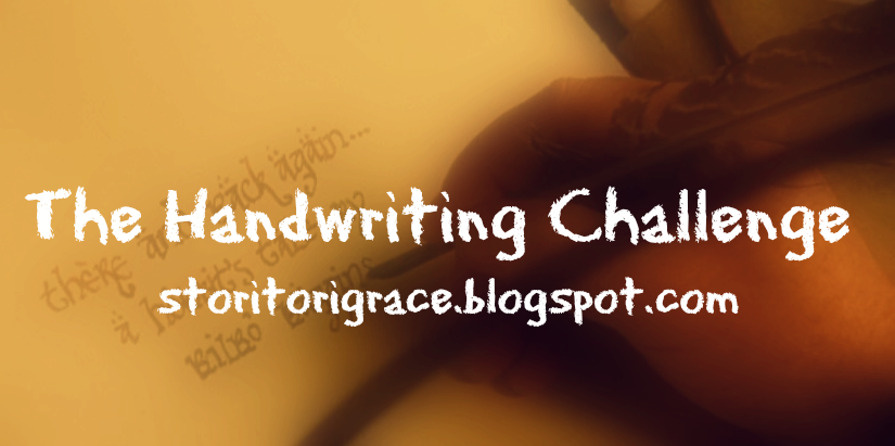Wanderer's Pen: The Handwriting Challenge