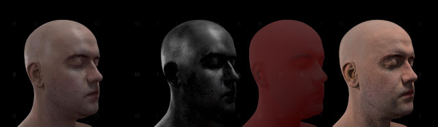 vfxFusion - Effects and Characters : Renderman RIS skin shading