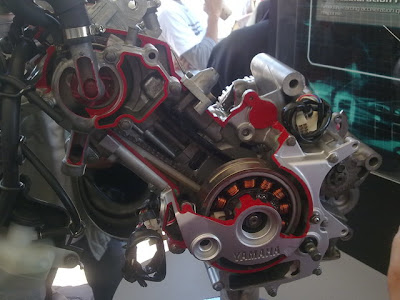 YAMAHA SNIPER MX 2011 ENGINE
