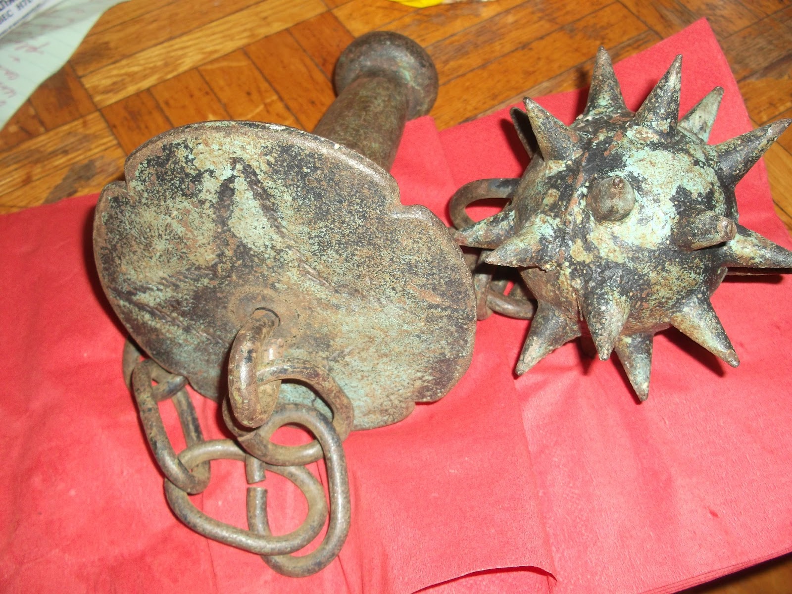 My Half Acre Homestead: Antique Reproduction Flail?