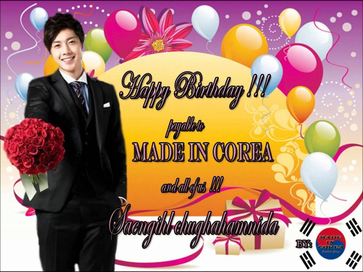 Feliz Cumpleaños En Coreano