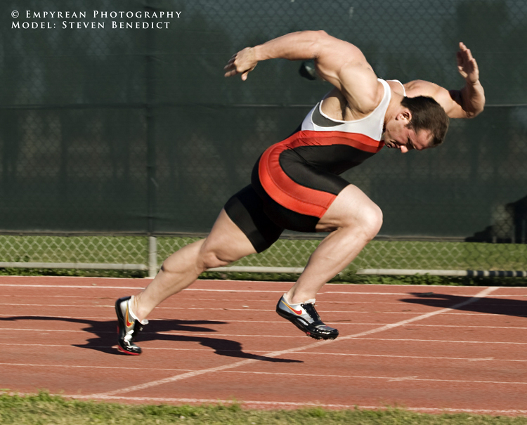 Un éxpose sous le théme : La téchnique de départ en course de vitesse